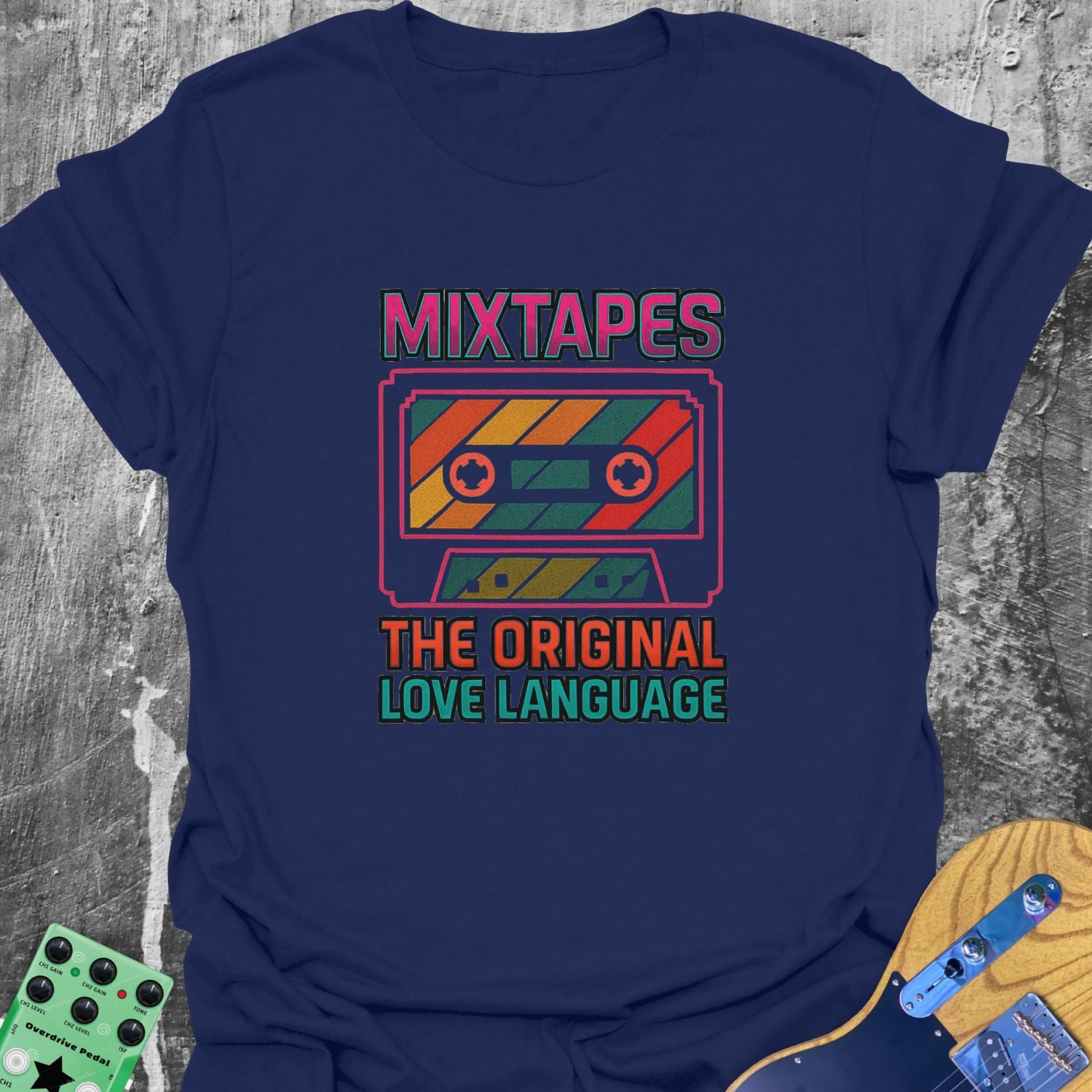 MixTapes Love Language Guitarist T-Shirt – Axe Threads